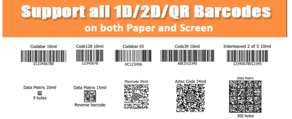 2D WIRELESS BARCODE SCANNER HC-5208RC(เครื่องสแกนบาร์โค้ด) - ncrgroup.in.th